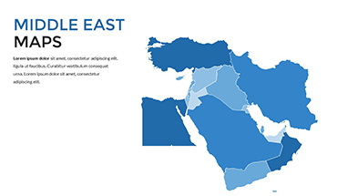 Middle East PowerPoint maps | ImagineLayout.com