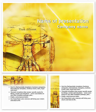 Human figure PowerPoint Template | ImagineLayout.com